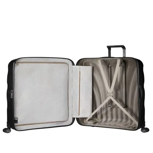 SAMSONITE C-lite Hardside 28" Checked Spinner Luggage - Black