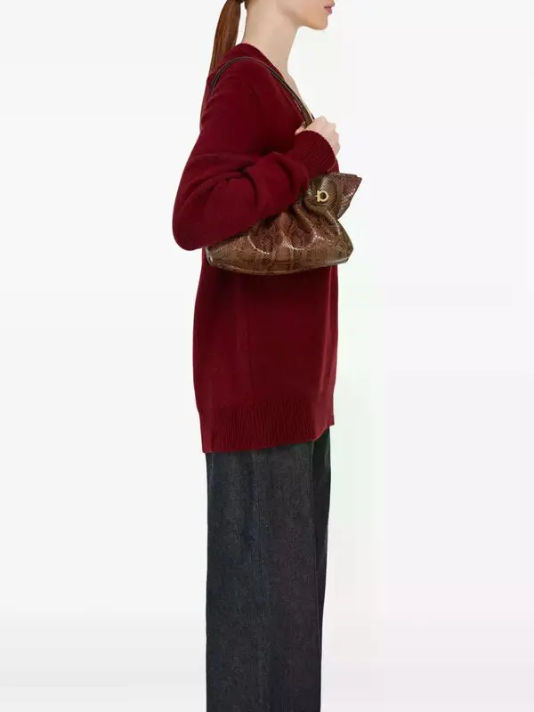 FERRAGAMO Small Shoulder Bag - Brown