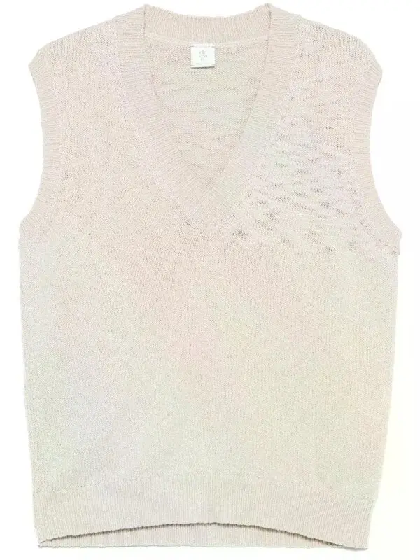 Eleventy Fisherman's Knit Vest - Neutrals