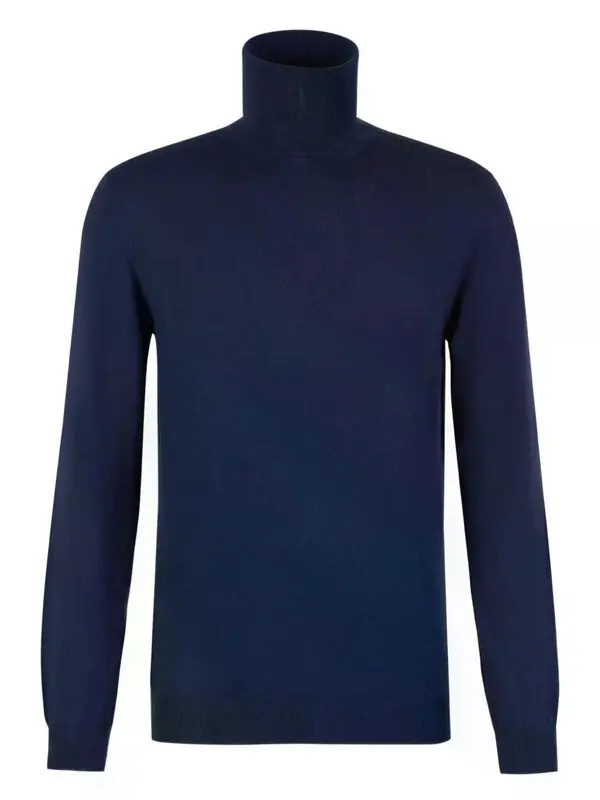ZANONE Knitted Jumper - Blue