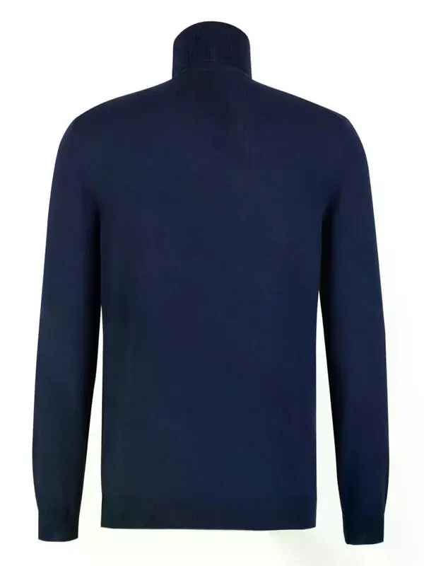 ZANONE Knitted Jumper - Blue