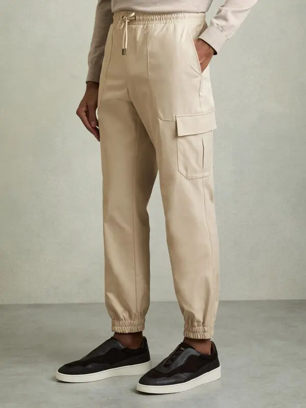 REISS Lavenham Technical Cargo Trousers
