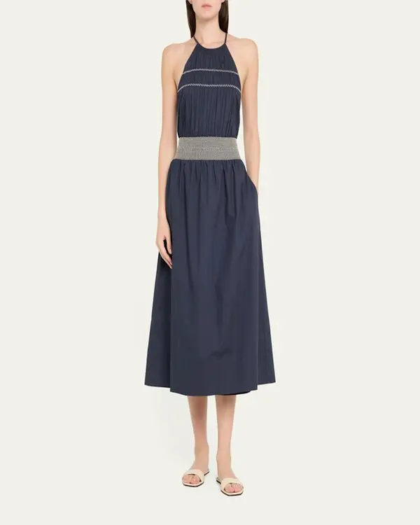Ramy Brook Melanie Cotton Midi Dress