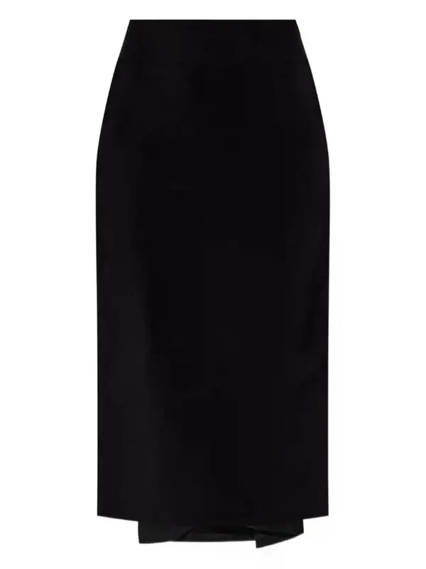 Jacquemus Draped Midi Skirt