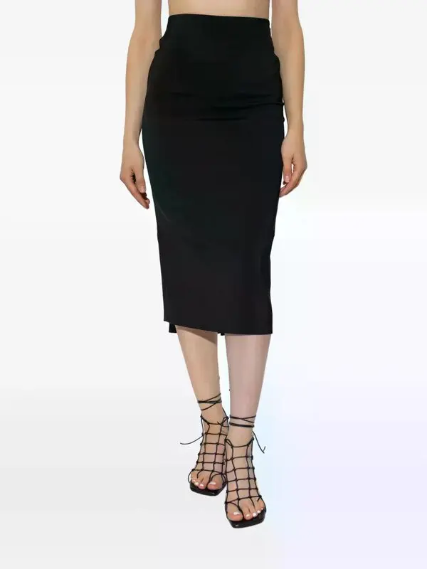 Jacquemus Draped Midi Skirt