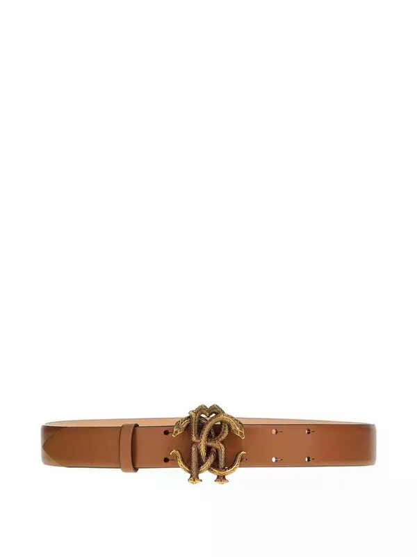 Roberto Cavalli Leather Belt - Brown
