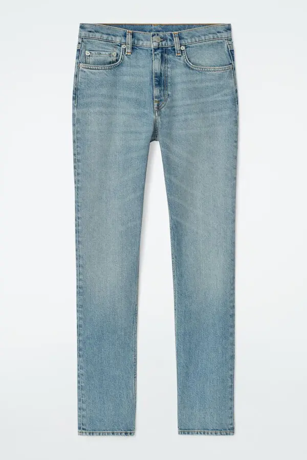 Cos Flute Slim-leg Jeans - Light Blue