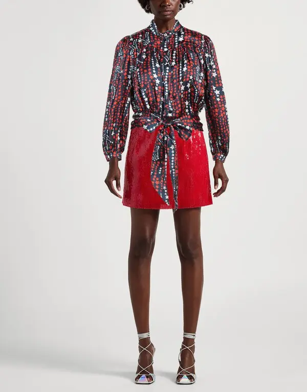Liu Jo Multicolor Satin Shirt