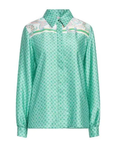Liu Jo Satin Geometric Print Shirt