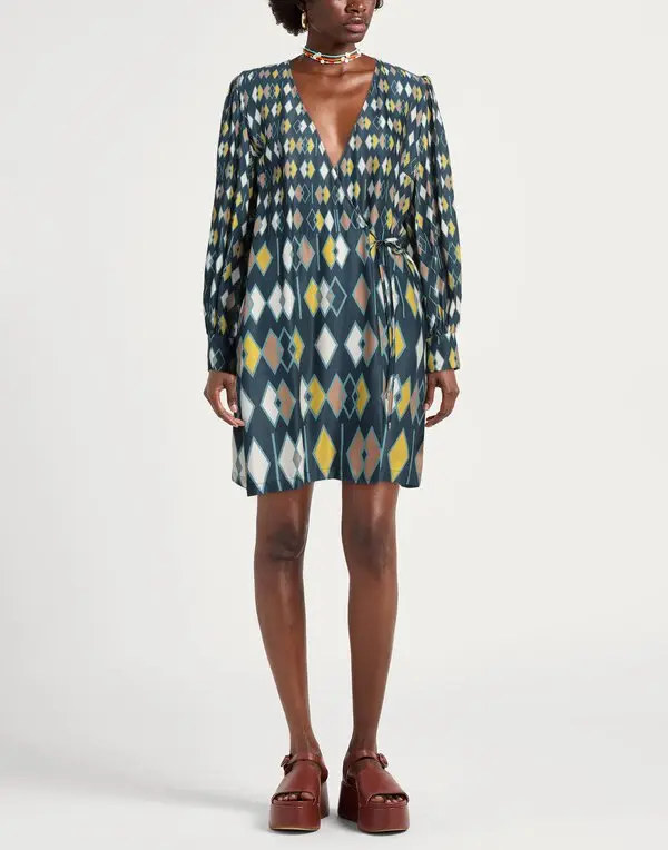 OTTOD'AME Mini Wrap Dress