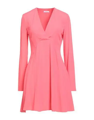Patrizia Pepe Mini Dress In Viscose - Red