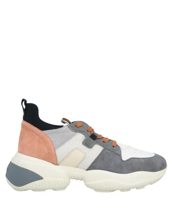 Hogan Leather Sneakers - Grey