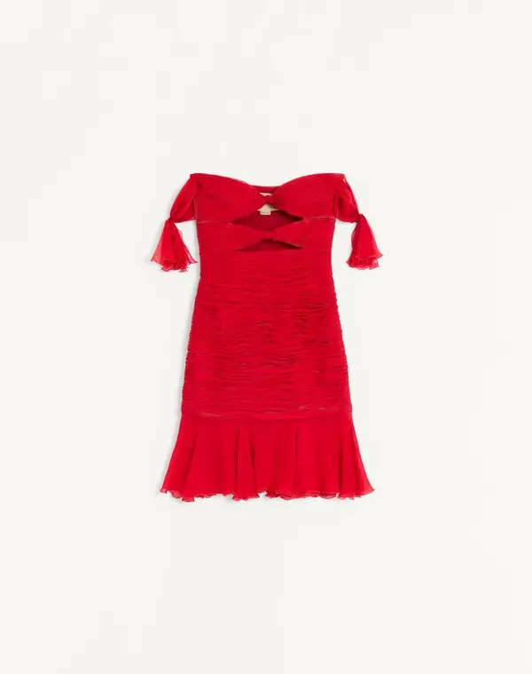 Valentino Garavani Chiffon Mini Dress - Paris