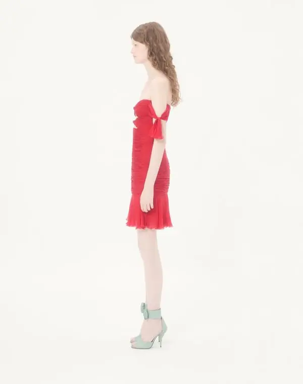 Valentino Garavani Chiffon Mini Dress - Paris