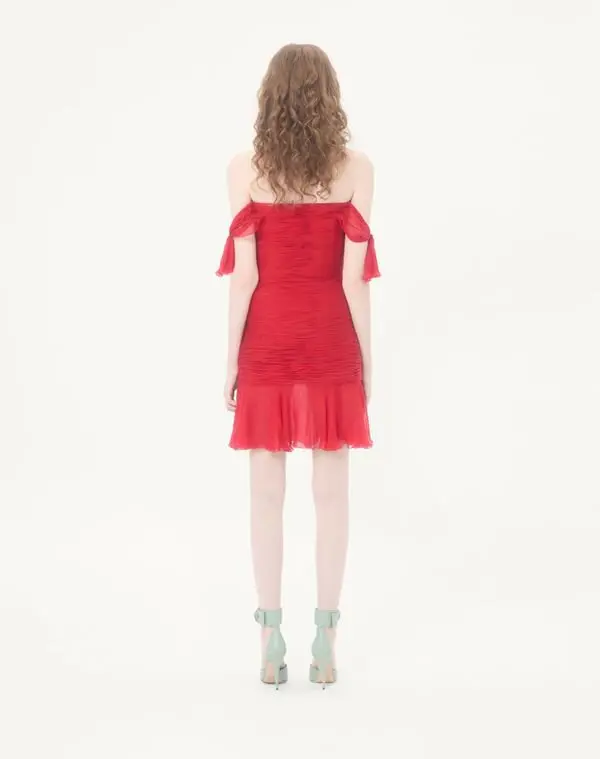 Valentino Garavani Chiffon Mini Dress - Paris