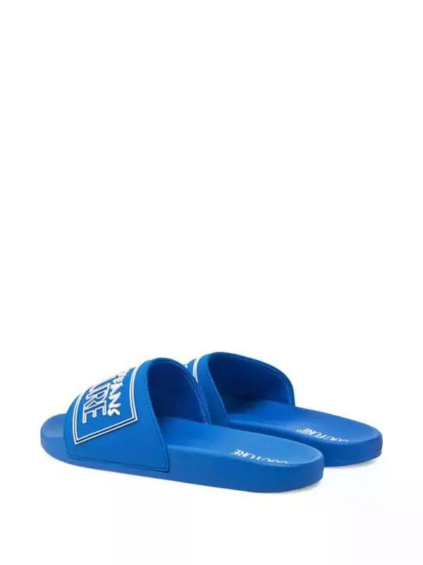 Versace Logo-embossed Slides