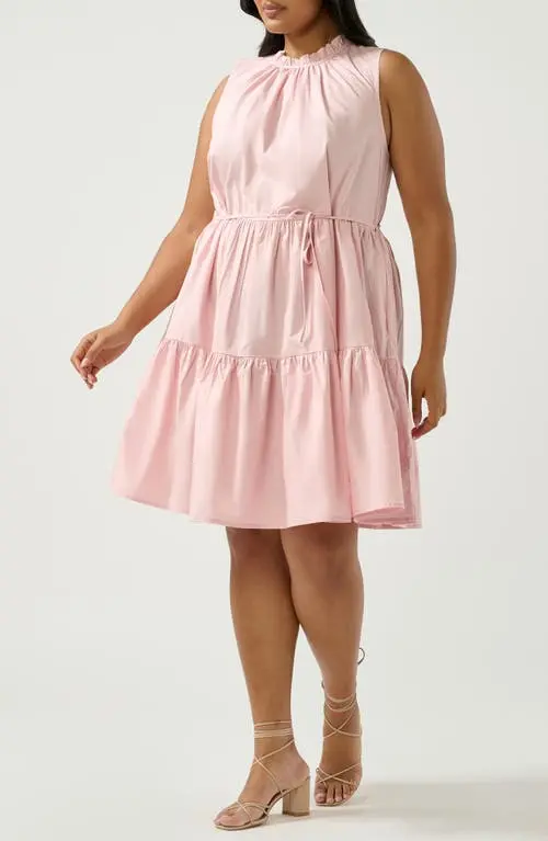 ESTELLE Rhodes Tiered Cotton Dress