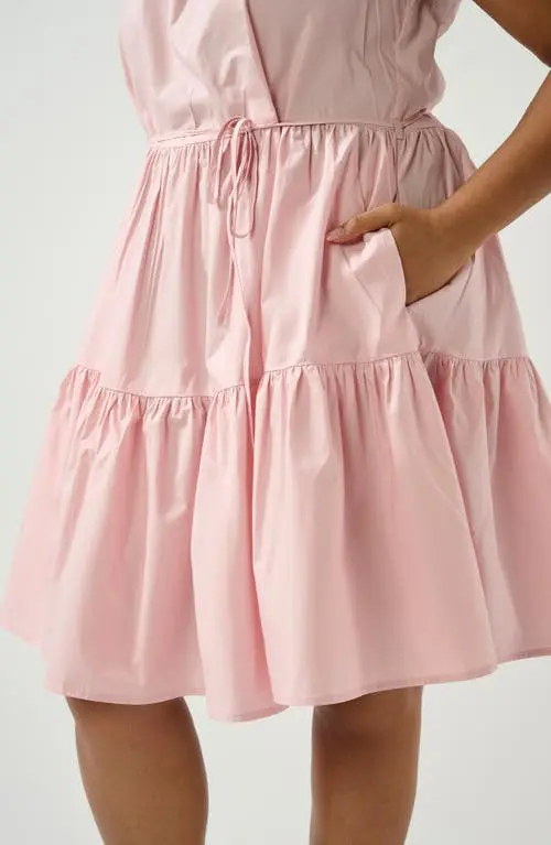 ESTELLE Rhodes Tiered Cotton Dress