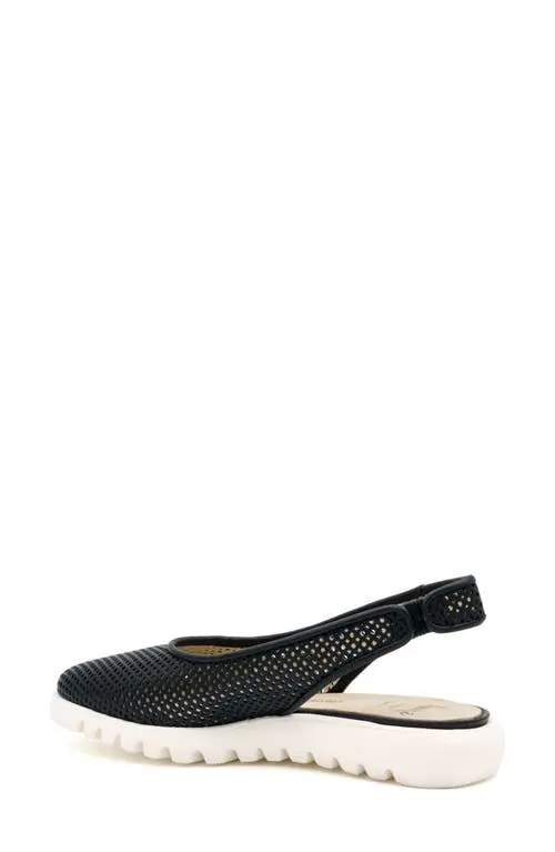 AMALFI BY RANGONI Egregio Slingback Sneaker - Black Vapor
