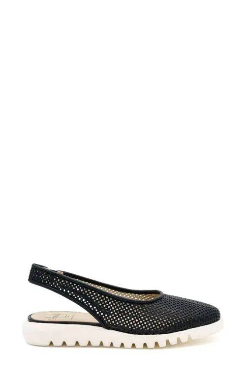 AMALFI BY RANGONI Egregio Slingback Sneaker - Black Vapor