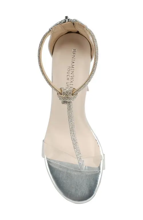 TOUCH UPS Sienna T-strap Sandal - Silver
