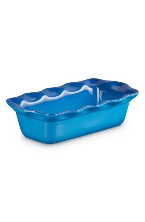 LE CREUSET Heritage Stoneware 9-inch Fluted Loaf Pan - Marseille