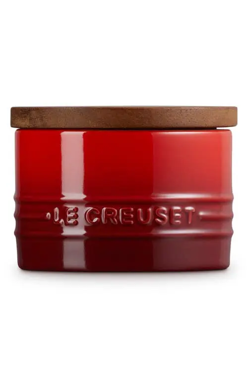 LE CREUSET Signature Stoneware 7-ounce Storage Canister