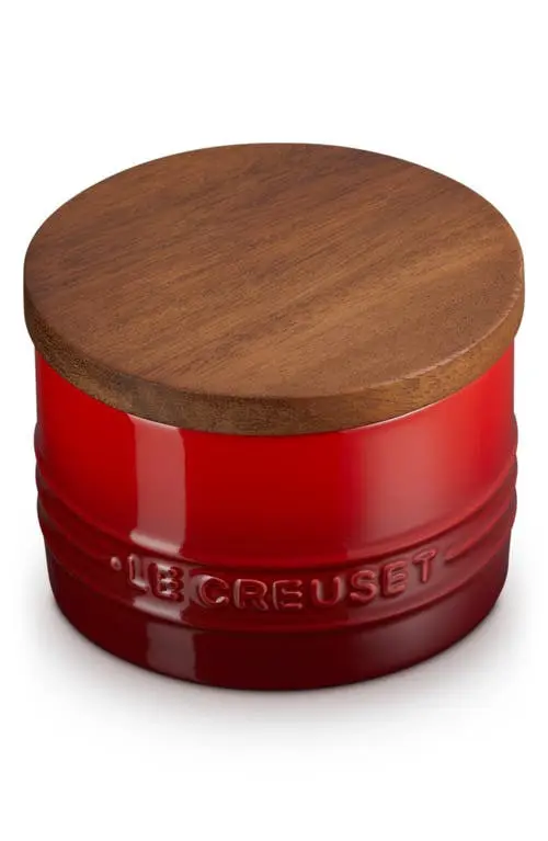 LE CREUSET Signature Stoneware 7-ounce Storage Canister