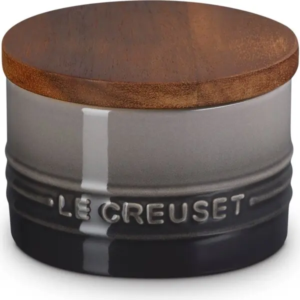 LE CREUSET Signature Stoneware 7-ounce Storage Canister - Oyster