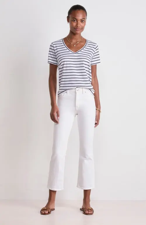 Vineyard Vines Kick Flare Jeans - White
