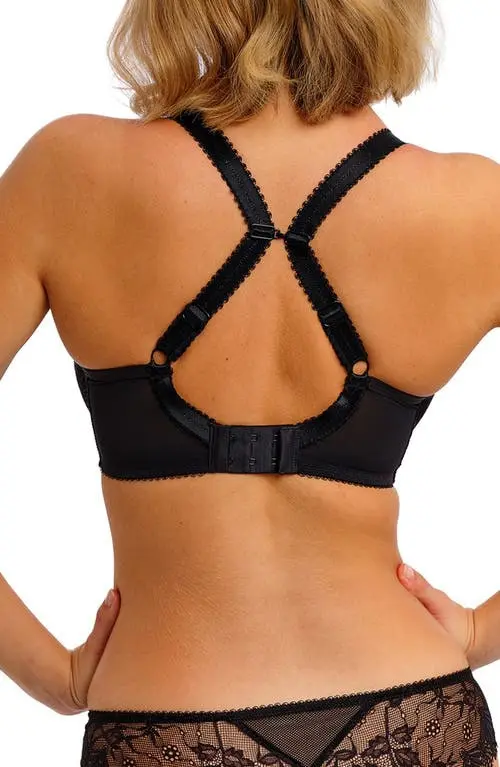 Freya Fascinate Underwire Plunge T-shirt Bra - Black