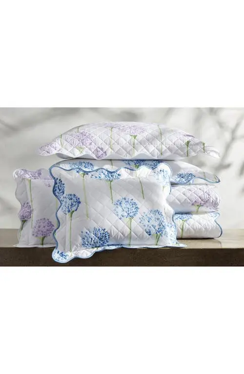 MATOUK Quilted Sham - Peony
