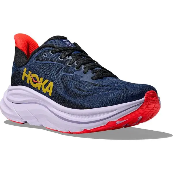 HOKA® Clifton Running Shoe - Midnight Blue/starlight Glow