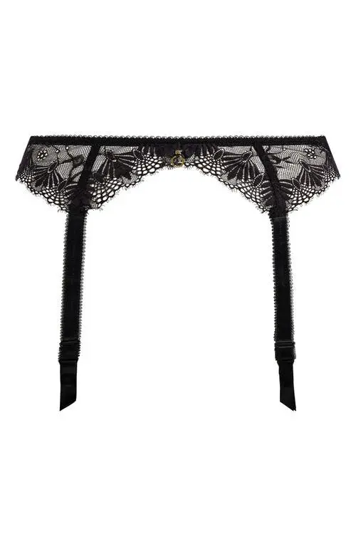Freya Fascinate Garter Belt - Black
