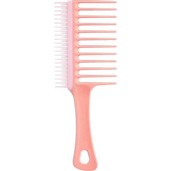 TANGLE TEEZER Wide Tooth Dual Sided Comb - Peach