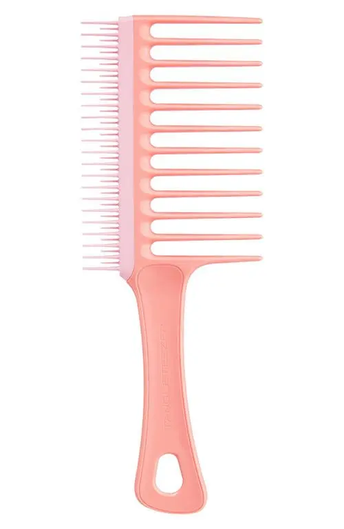 TANGLE TEEZER Wide Tooth Dual Sided Comb - Peach