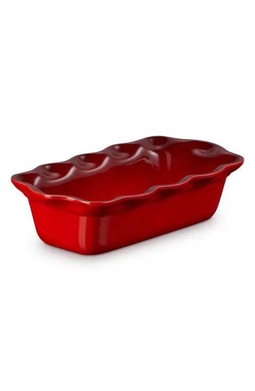 LE CREUSET 2-piece Heritage Stoneware Pie Dish & Loaf Pan Set - Cerise
