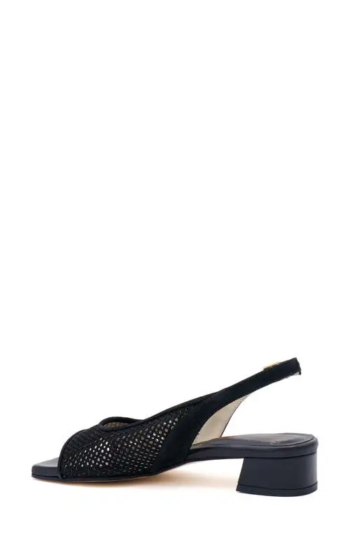 AMALFI BY RANGONI Baroanda Slingback Sandal - Black Long Beach