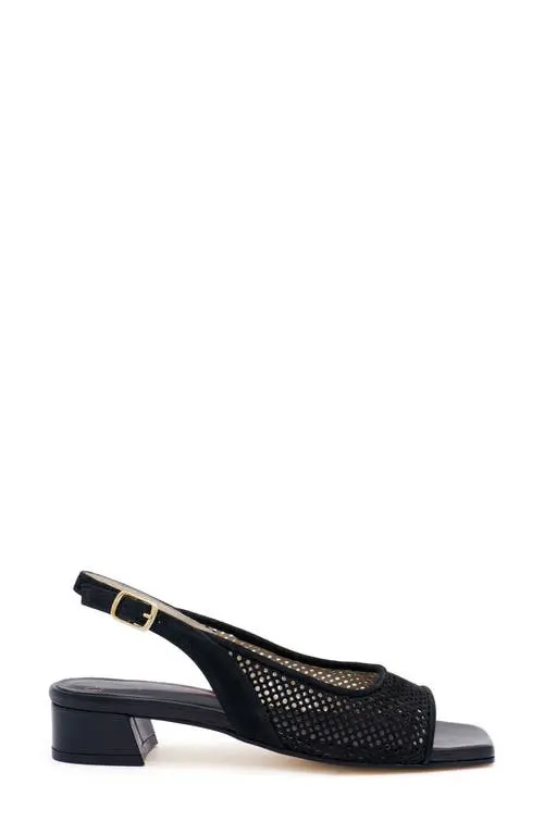 AMALFI BY RANGONI Baroanda Slingback Sandal - Black Long Beach