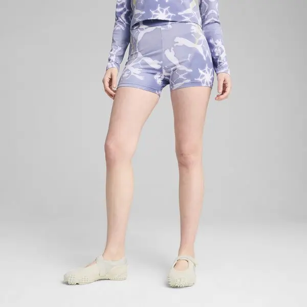 PUMA Printed 3" Tights - Blue