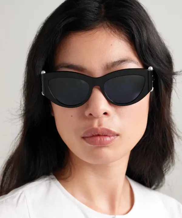 Dior Oversized D-frame Embellished Sunglasses