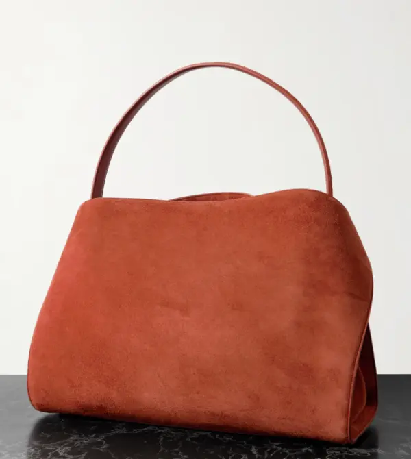 FERRAGAMO Hug Suede Tote