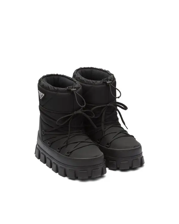 Prada Re-nylon Gabardine Après Ski Booties