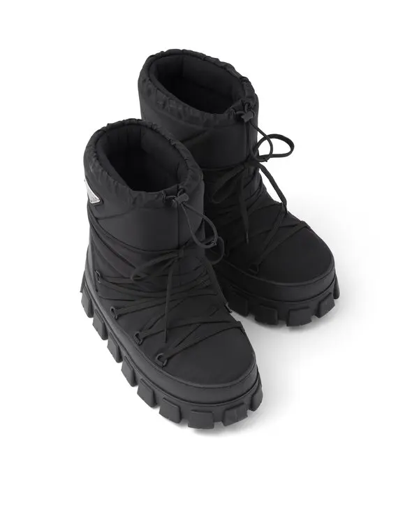 Prada Re-nylon Gabardine Après Ski Booties