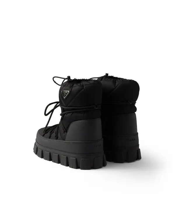 Prada Re-nylon Gabardine Après Ski Booties