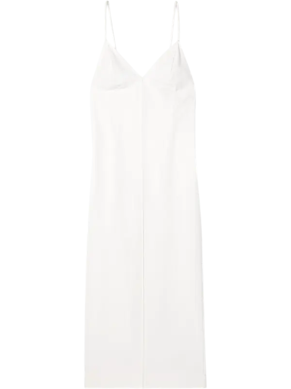 Khaite - KHAITE Tulula Silk-Poplin Maxi Dress