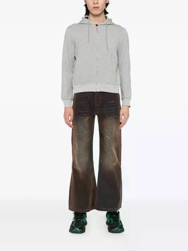 GROUND ZERO Cotton Flared Trousers