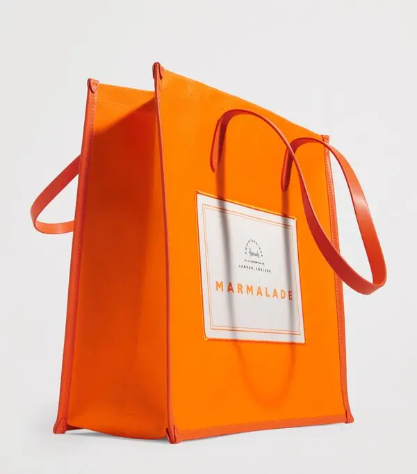 Harrods Cotton Marmalade Condiments Shopper Bag