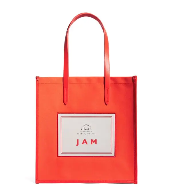 Harrods Cotton Jam Condiments Shopper Bag