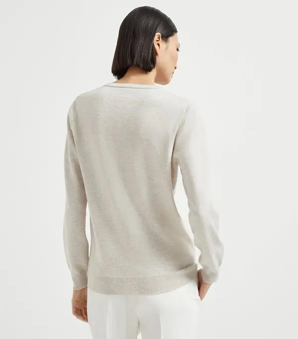 Brunello Cucinelli Cashmere V-neck Sweater
